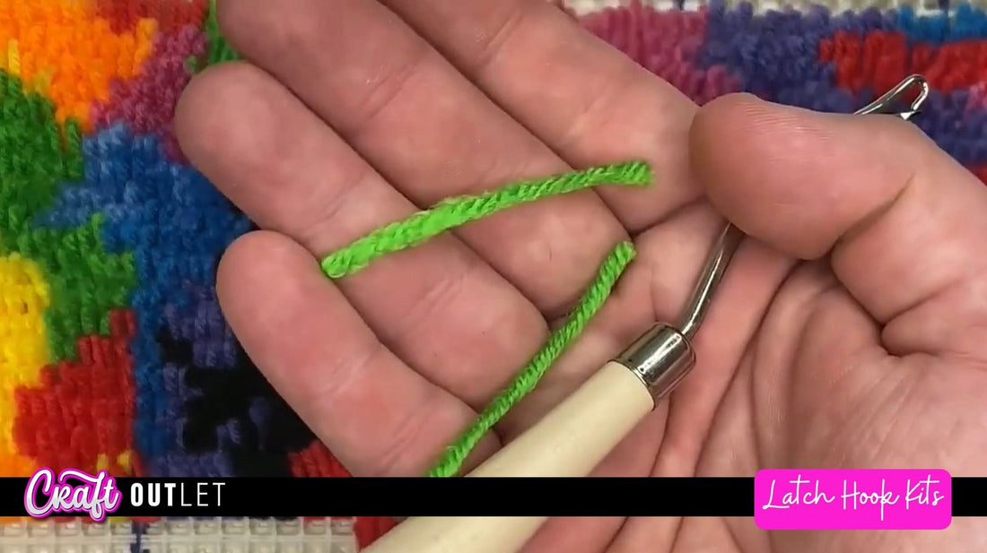 Latch Hook Kit - Rug Making Kit - Angel Wings 102 x 69cm – Craft Outlet ...