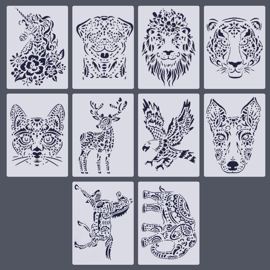 Art and Painting Stencils & Templates – Craft Outlet Australia