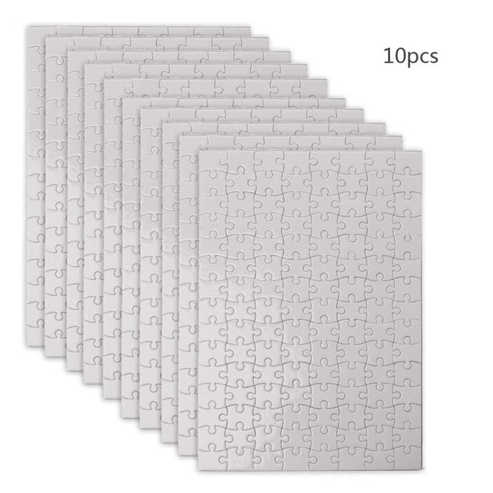 Blank Sublimation Jigsaw Blank A3 or A4 - 10 pack – Craft Outlet Australia